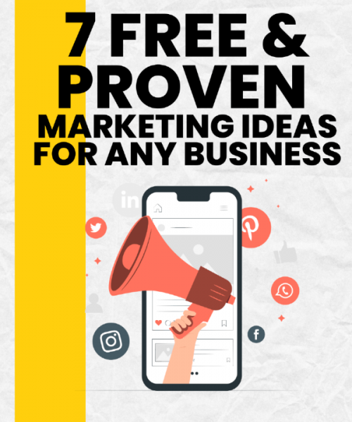 7 free and proven marketing ideas for any business - Website Designer ...